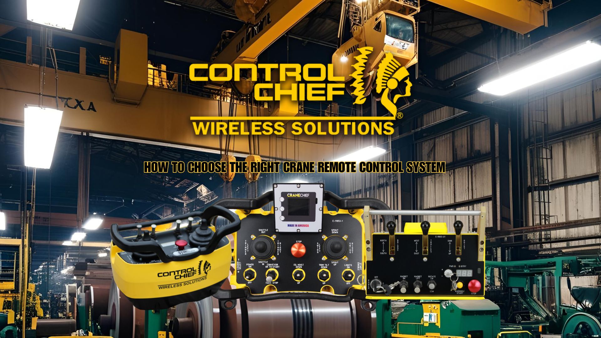 How to Pick the Right Crane Remote System - Control Chief